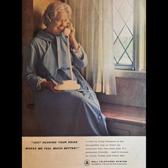 Bell Telephone System | Art | Bell Telephone System Print Ad Long ...